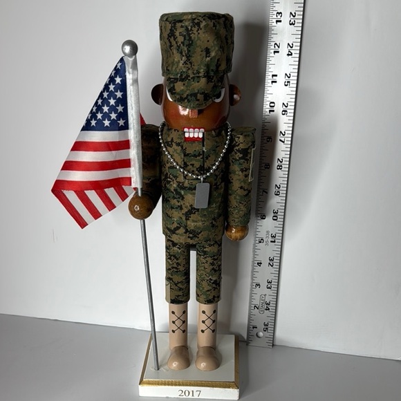 Target | Holiday | 3 217 African American Us Military Nutcracker With ...